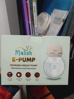 MALISH E-PUMP WEARABLE HANDSFREE, Babies & Kids, Nursing & Feeding ...