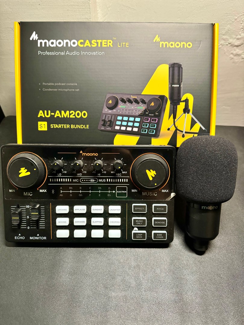Maono Caster Lite AU-AM200, Audio, Other Audio Equipment on Carousell
