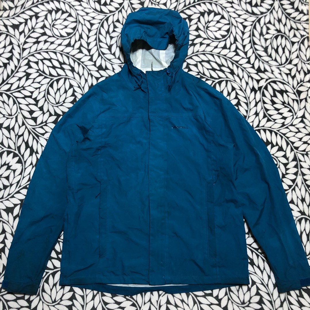 Merrell Packable Weatherproof Rain Jacket, Men's Fashion, Coats ...