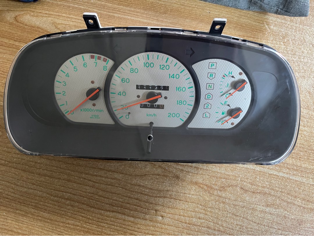 Meter wira auto VDO ( spare part ), Auto Accessories on Carousell