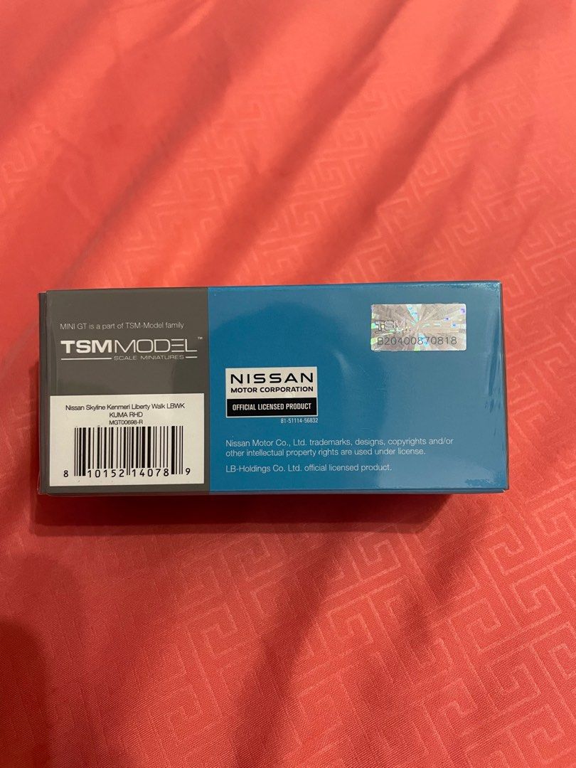 Mini GT Nissan Skyline Kenmeri Liberty Walk LBWK KUMA #698, Hobbies ...