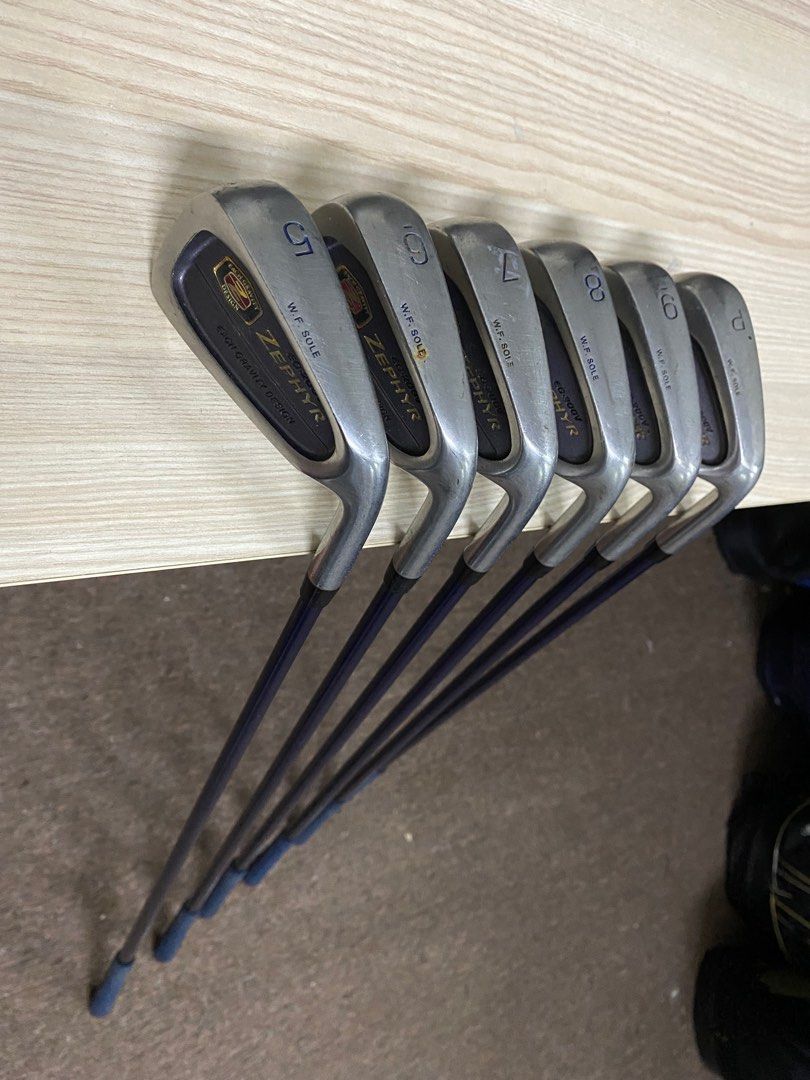 Mizuno Zephyr EG-200V Iron Set, Sports Equipment, Sports & Games, Golf ...