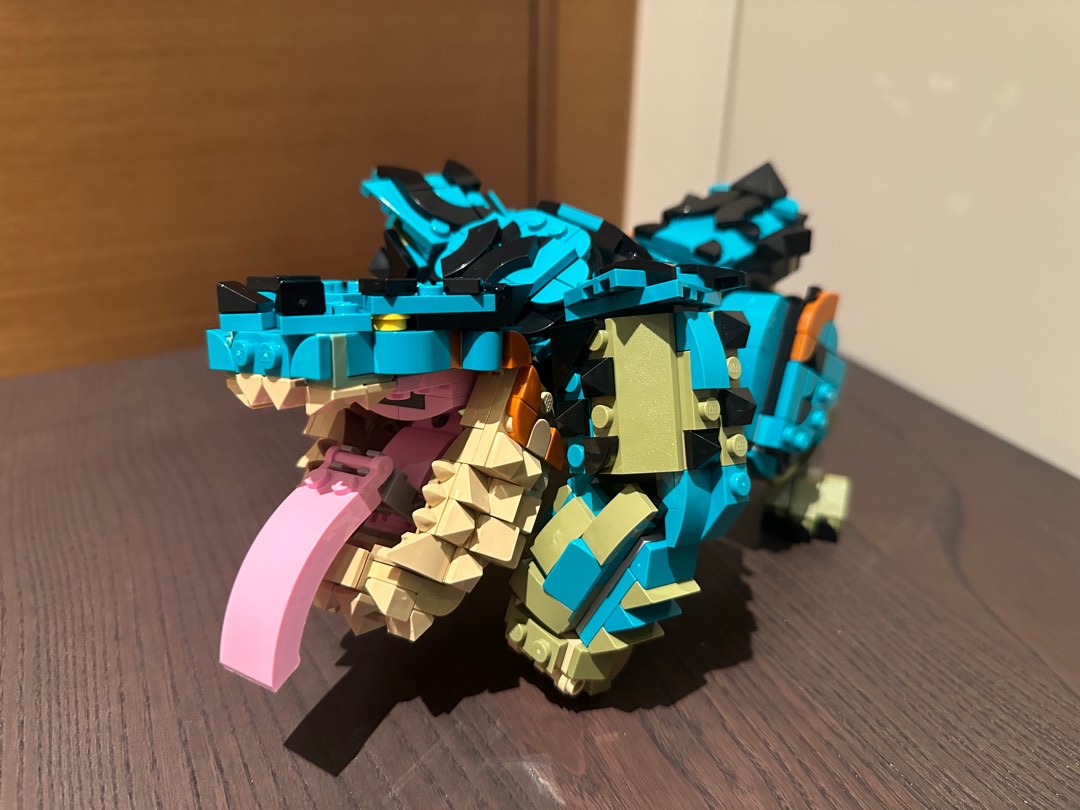 Monster Hunter Wilds Lego 纏蛙 非官方砌法 **全正版Lego**, 興趣及遊戲, 玩具 & 遊戲類 - Carousell