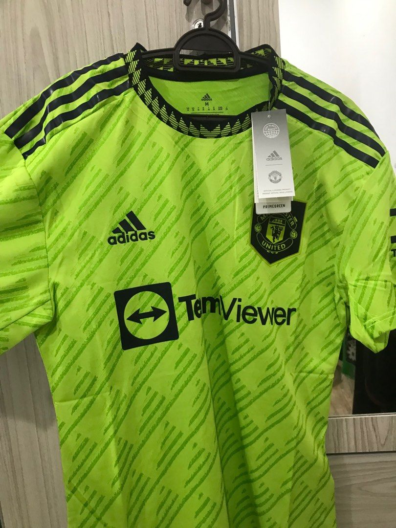 MU third kit 2022 'player issue', Men's Fashion, Activewear on Carousell