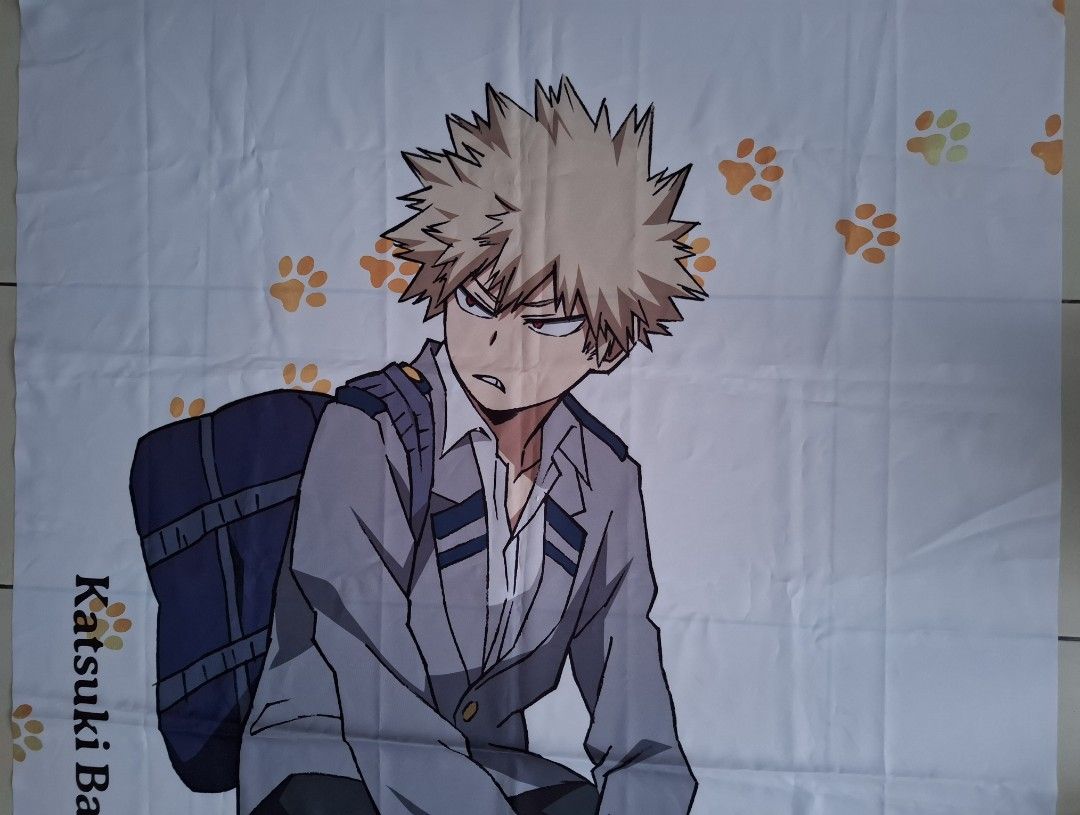 My Hero Academia Big Cloth Bakugo Katsuki anime towel, Hobbies & Toys ...