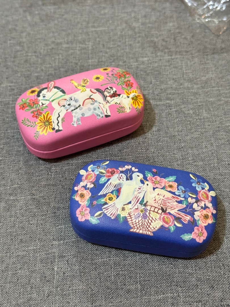 Nathalie Lete Mini Multi Hard Case Branded New Unused Birds Horse ...