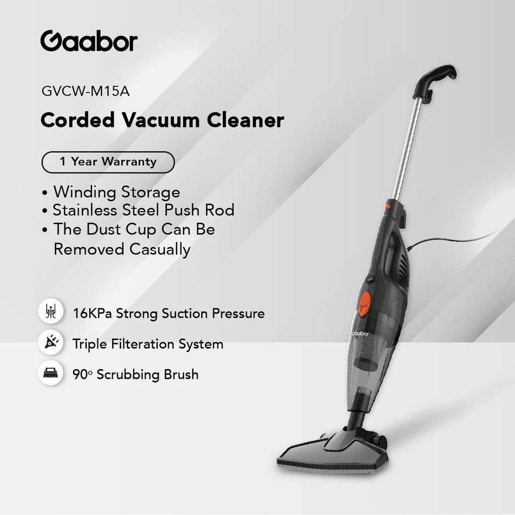 [NEW] Gaabor 16000PA Vacuum Cleaner Corded Tornado System Multi ...