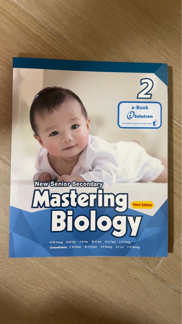 new senior secondary mastering biology 2, 興趣及遊戲, 書本 & 文具, 教科書 - Carousell