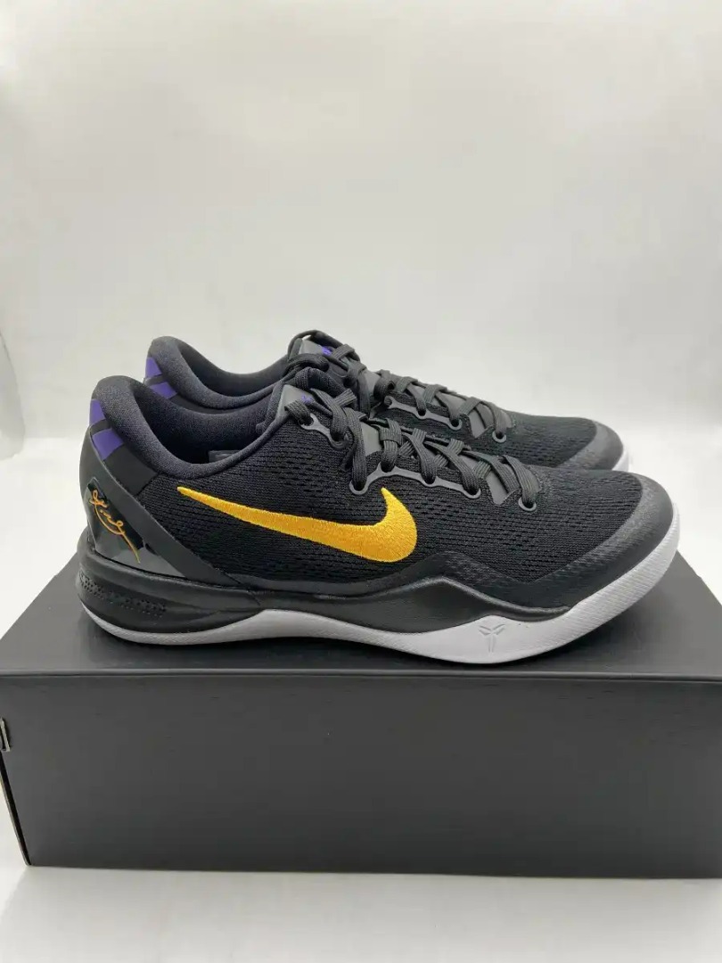 Nike Kobe 8 Protro Lakers Away (HF9550-001), Men's Fashion, Footwear ...