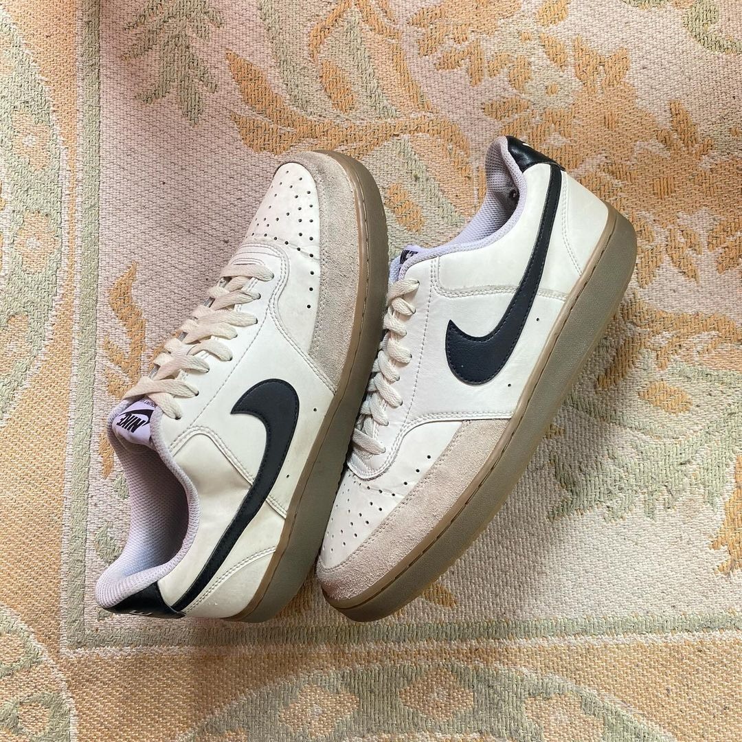 NIKE VISION LOW WHITE BLACK GUM, Men's Fashion, Footwear, Sneakers on ...