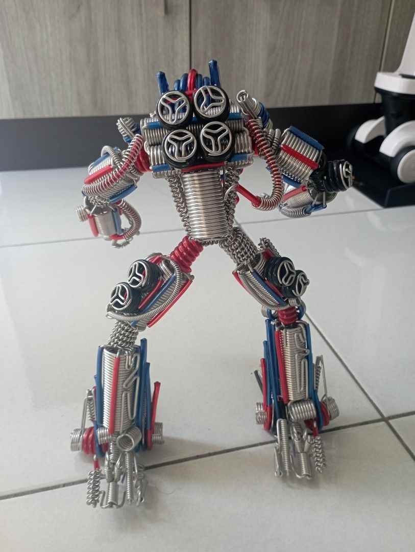 Optimus Prime Metal Art Figure, Hobbies & Toys, Toys & Games on Carousell