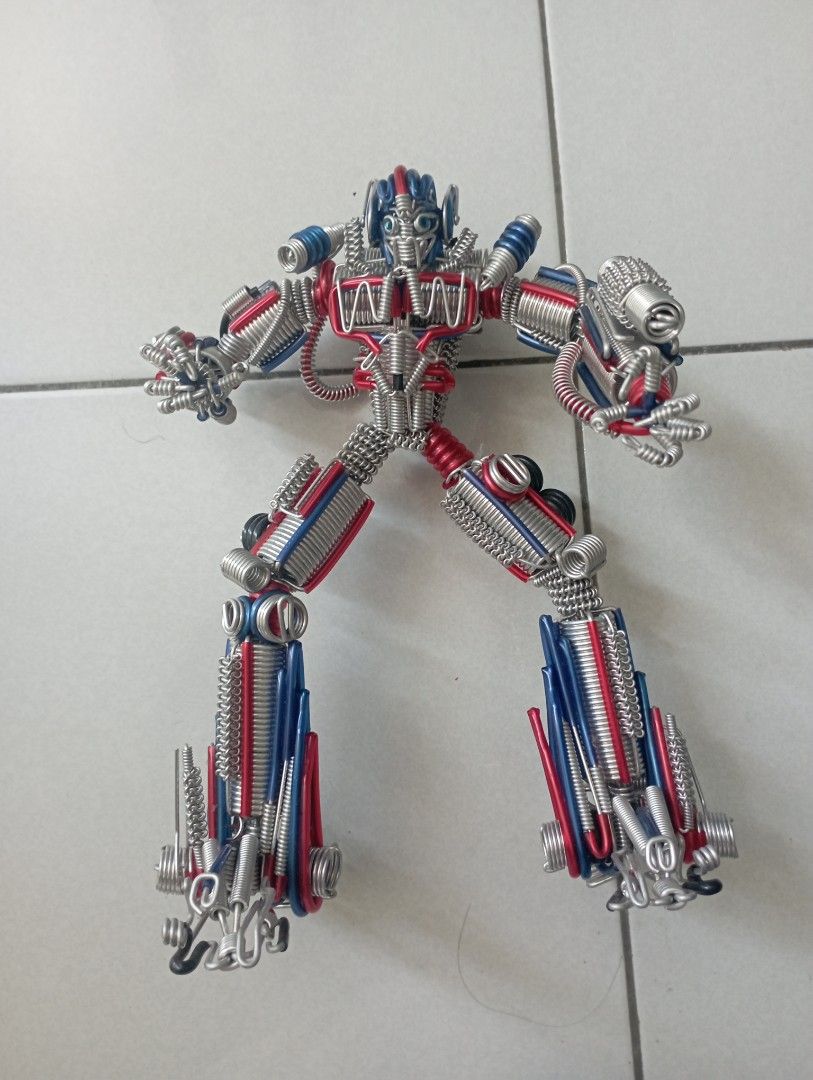 Optimus Prime Metal Art Figure, Hobbies & Toys, Toys & Games on Carousell