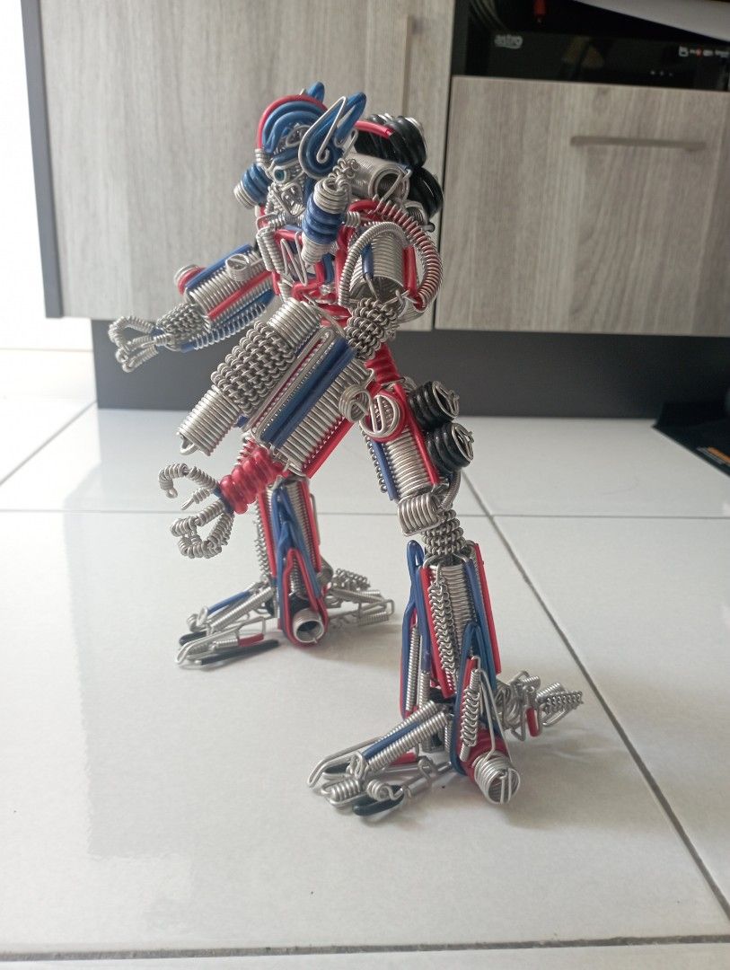 Optimus Prime Metal Art Figure, Hobbies & Toys, Toys & Games on Carousell
