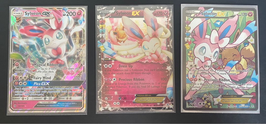 Pokemon Trading Card Game: Sylveon Cards, Hobbies & Toys, Memorabilia ...