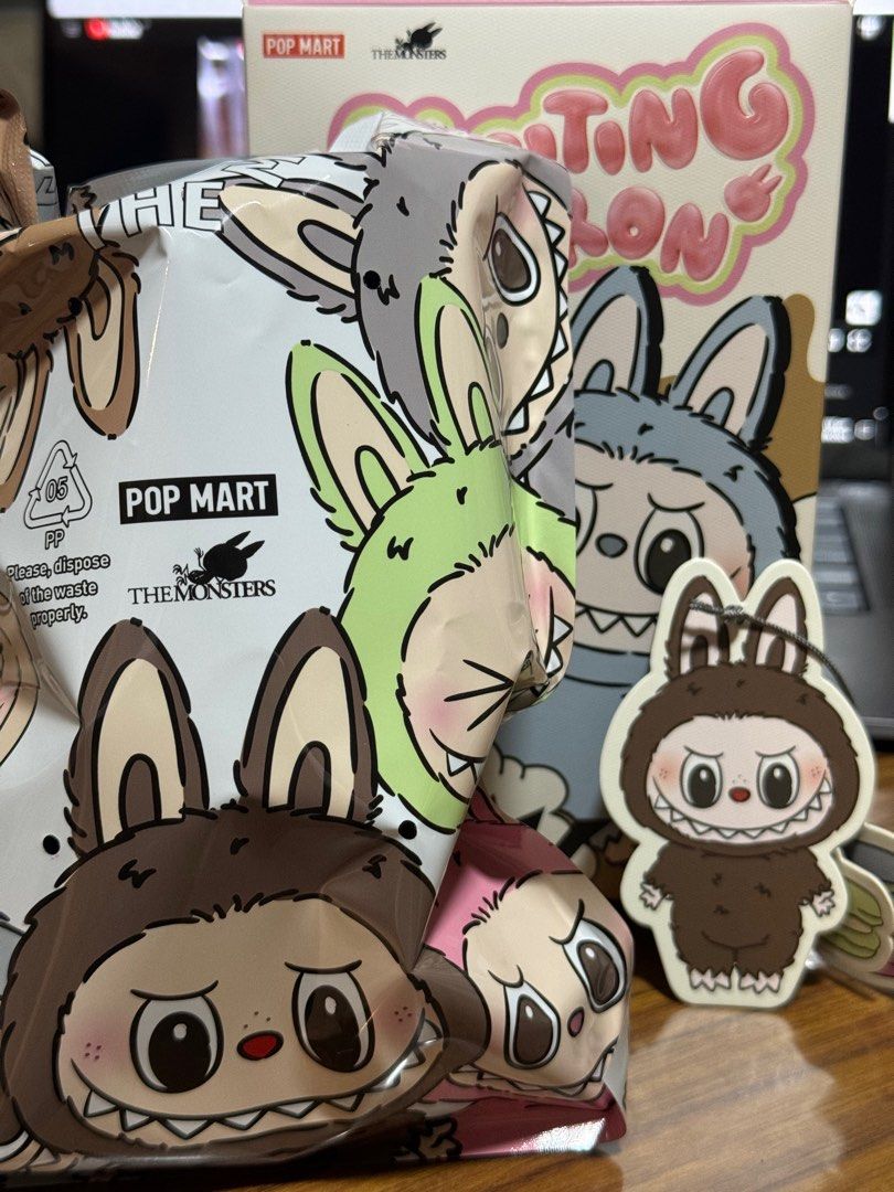 Popmart THE MONSTERS LABUBU - Tasty Macarons Vinyl Face Secret Rare ...