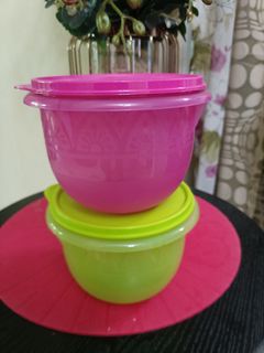 7 pieces of Tupperware various size and colours, Furniture & Home ...