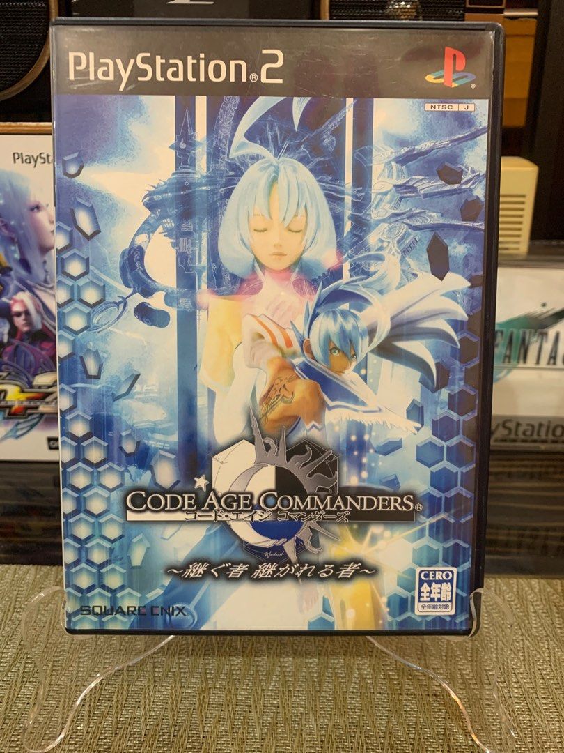 PS2 PlayStation 2 Game Code Age Commanders With Case Instructions ...