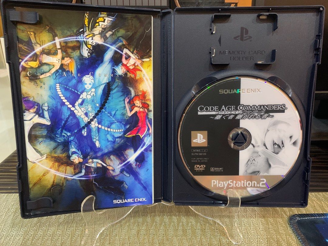 PS2 PlayStation 2 Game Code Age Commanders With Case Instructions ...