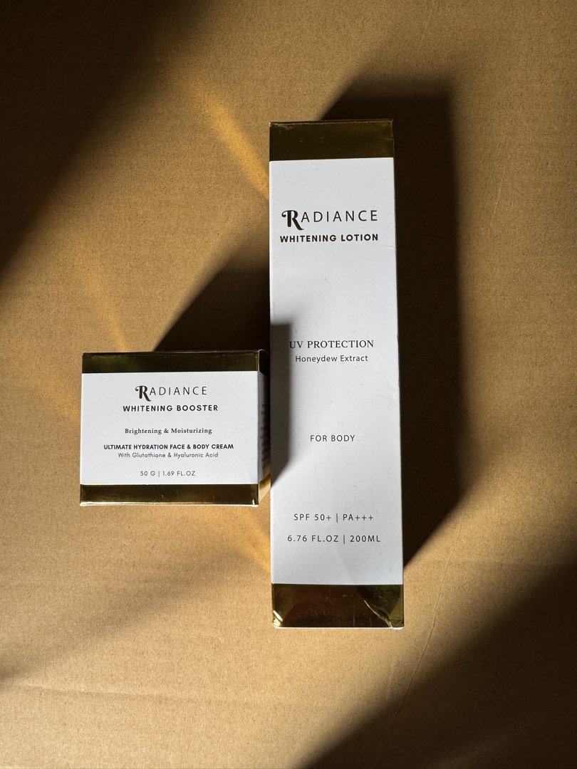 Radiance Whitening Lotion, Beauty & Personal Care, Face, Face Care on Carousell