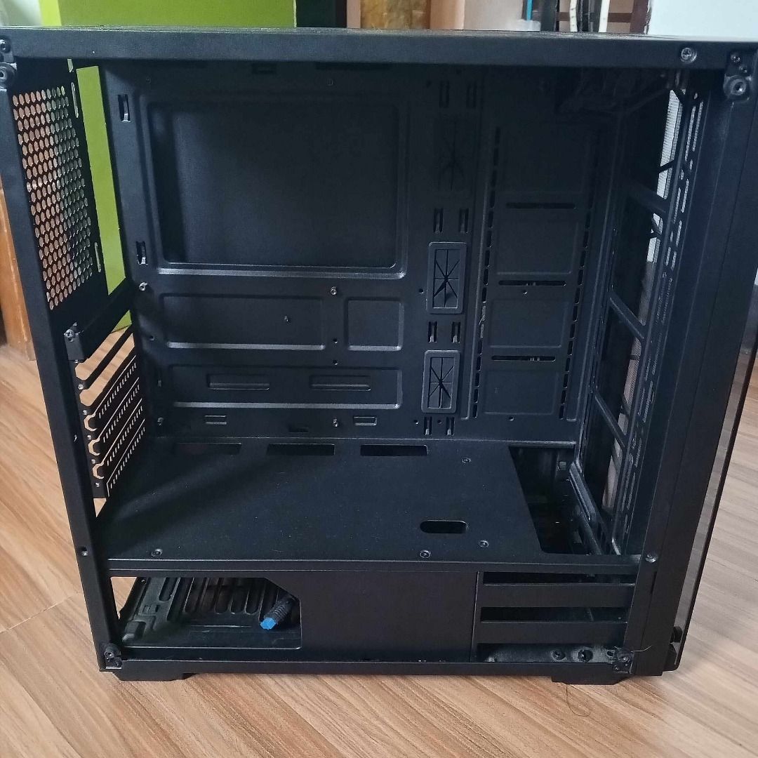Rakk Hawani Mid Tower Tempered Glass Black Support ATX, MATX, ITX ...