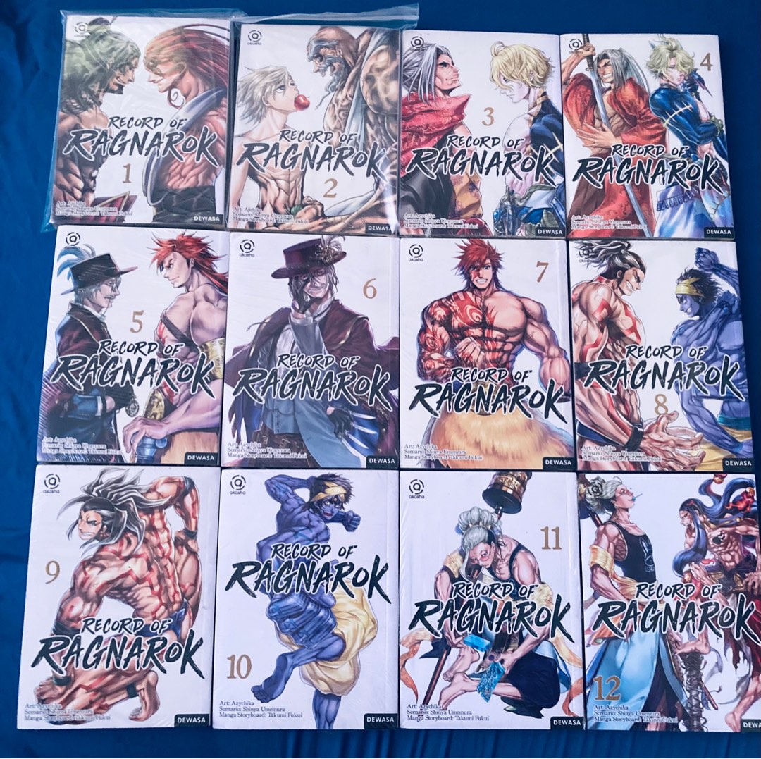 Record of Ragnarok Manga, Hobbies & Toys, Books & Magazines, Comics ...