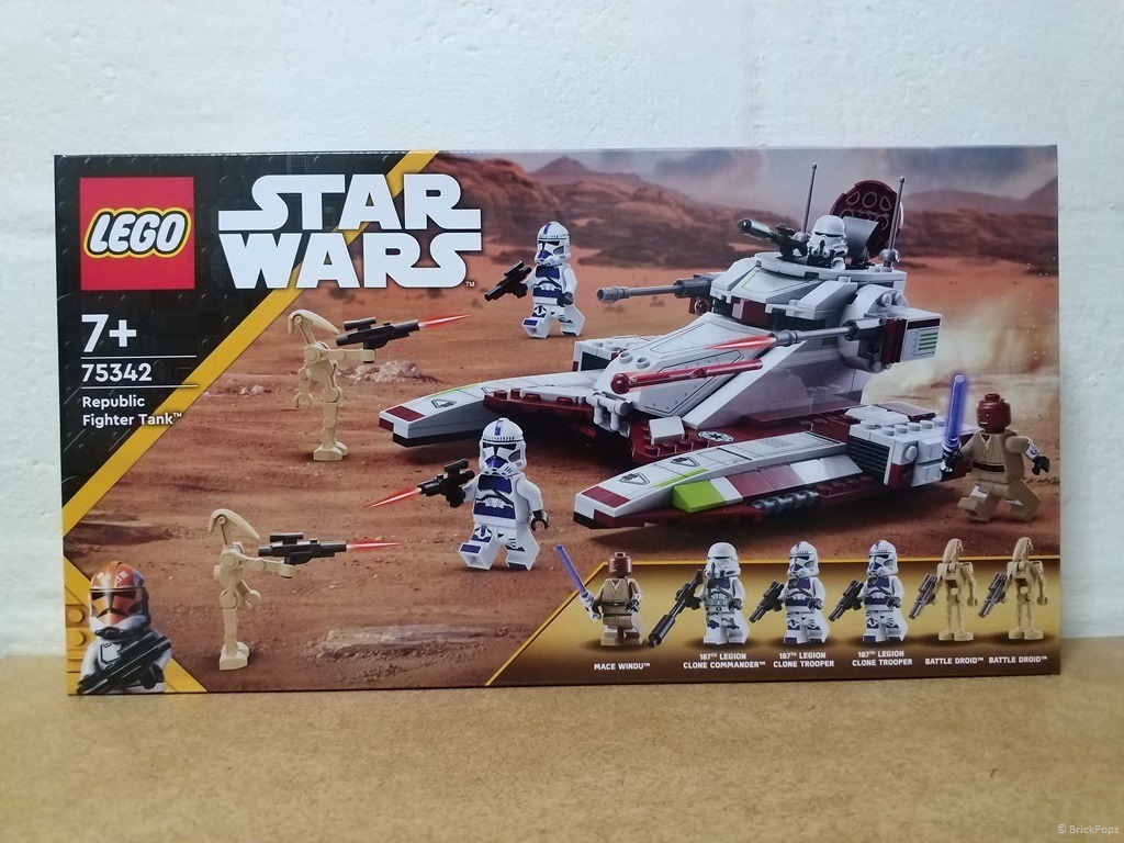 [Retired Set] LEGO 75342 Star Wars The Clone Wars Republic Fighter Tank ...