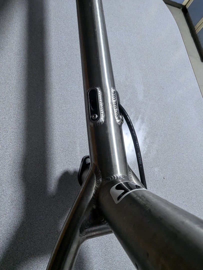 Rocksteady Titanium frame with fox 36 grip2, Sports Equipment, Bicycles ...