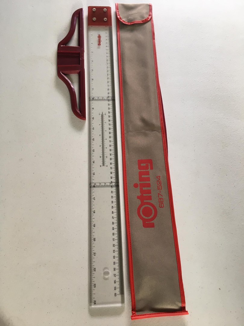 Rotring T-Square, Hobbies & Toys, Stationary & Craft, Stationery ...