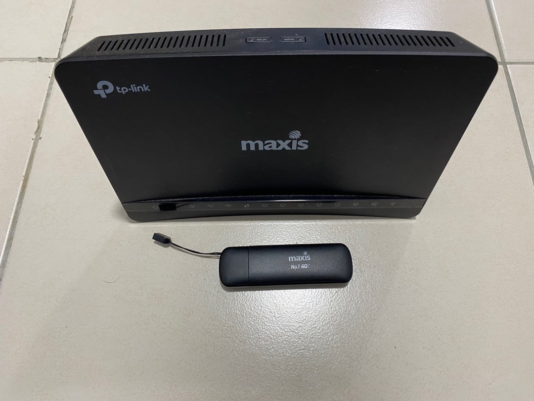 Router tplink maxis dongle broadband, Computers & Tech, Parts ...