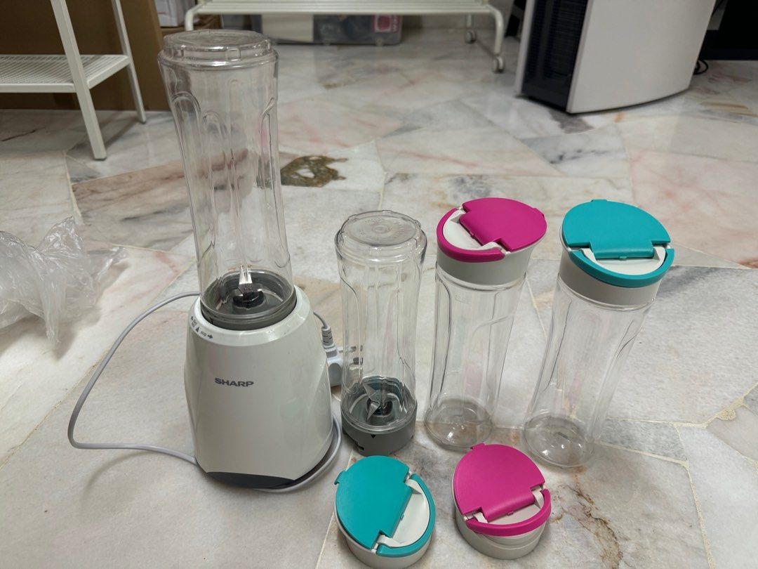 Sharp Personal Blender (300W) EM60PMWH, TV & Home Appliances, Kitchen ...