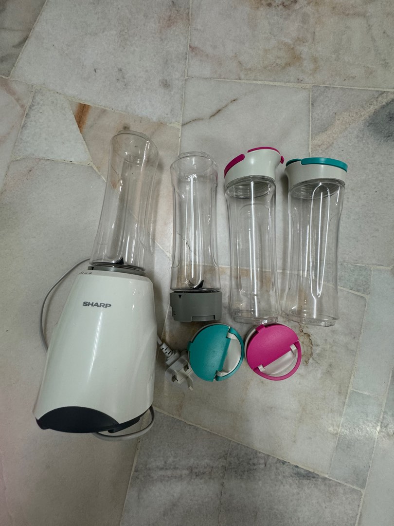 Sharp Personal Blender (300W) EM60PMWH, TV & Home Appliances, Kitchen ...
