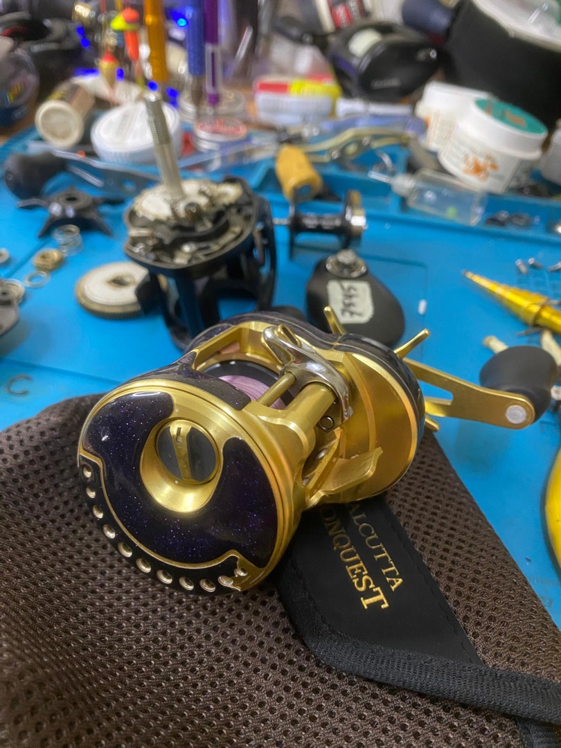 Shimano Calcutta Conquest 201 XG 21 "Japan Model", Sports Equipment ...