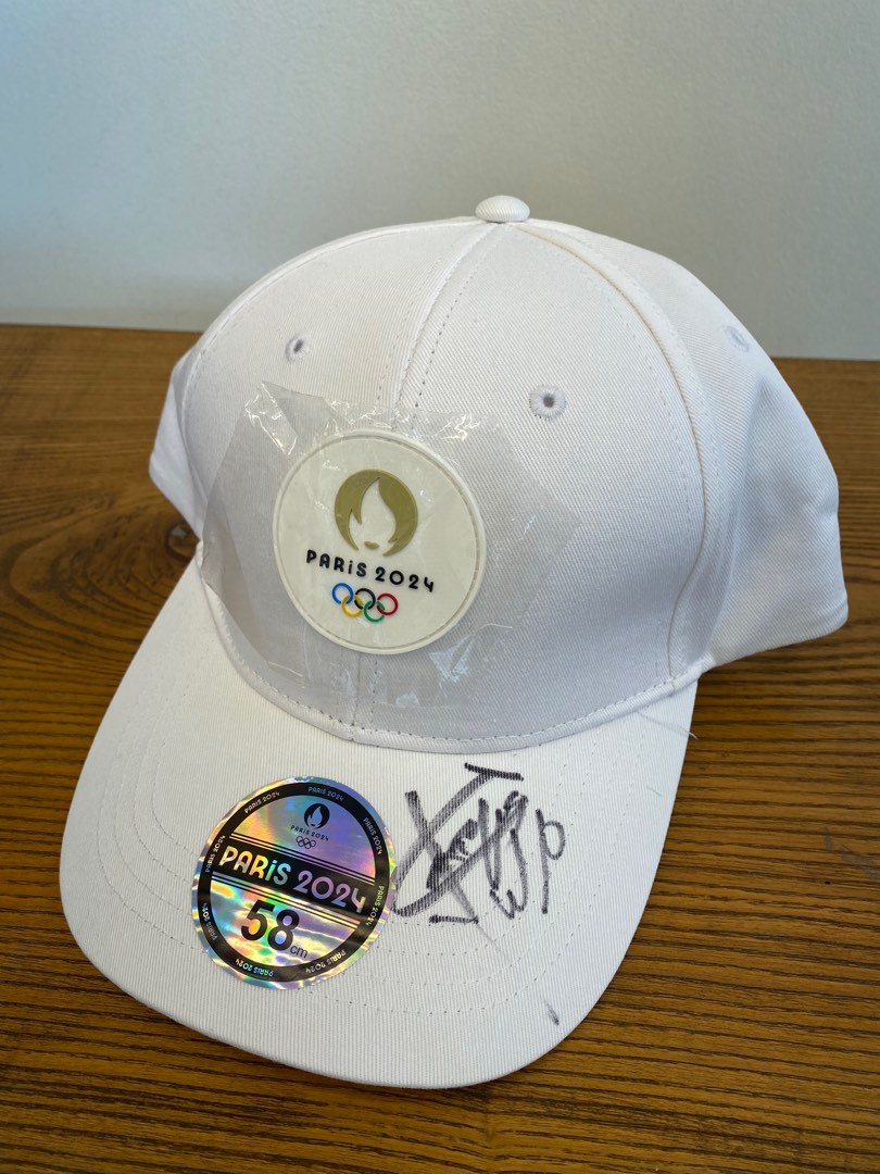 SIGNED BY CARLOS YULO PARIS OLYMPICS 2024 CAP, Hobbies & Toys ...
