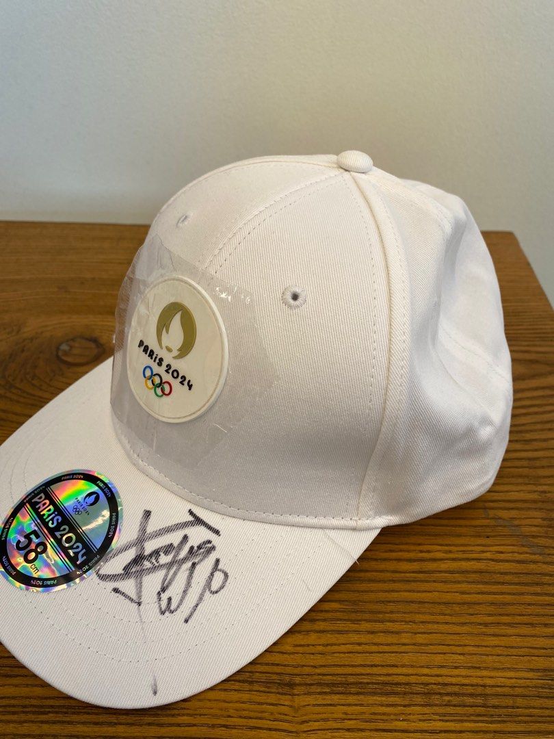 SIGNED BY CARLOS YULO PARIS OLYMPICS 2024 CAP, Hobbies & Toys ...