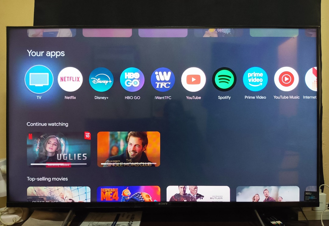 SONY BRAVIA X85J 50 inch SMART ANDROID TV, TV & Home Appliances, TV ...