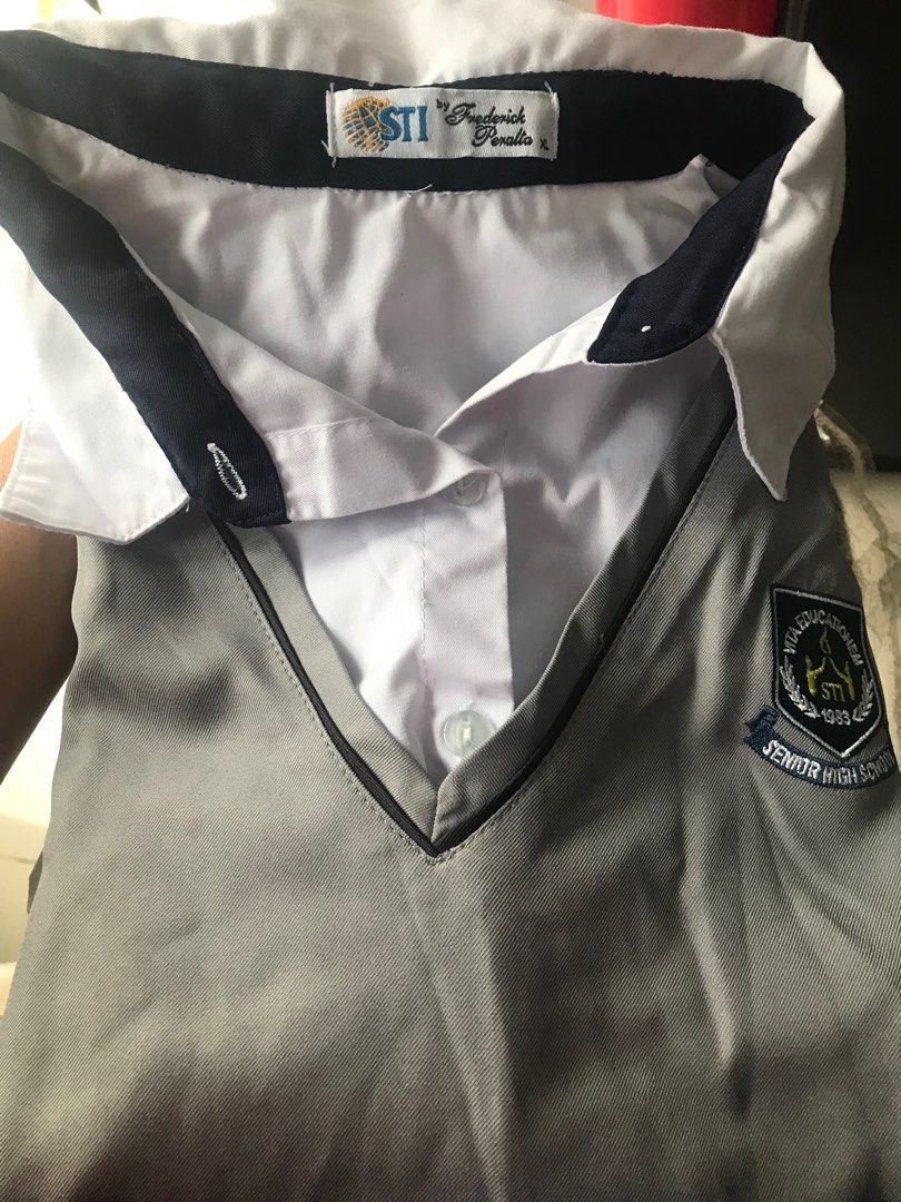 STI senior high school uniform (female) XTRA LARGE, Women's Fashion ...