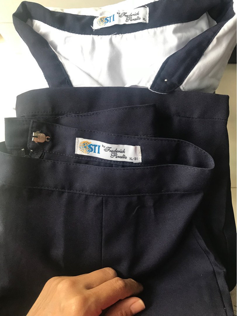 STI senior high school uniform (female) XTRA LARGE, Women's Fashion ...