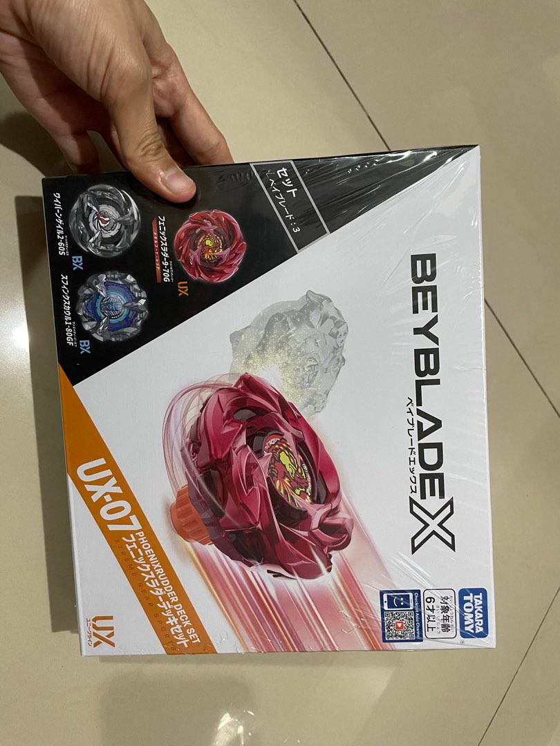 Takara Tomy BEYBLADE X UX-07 PhoenixRudder Deck Set, Hobbies & Toys ...
