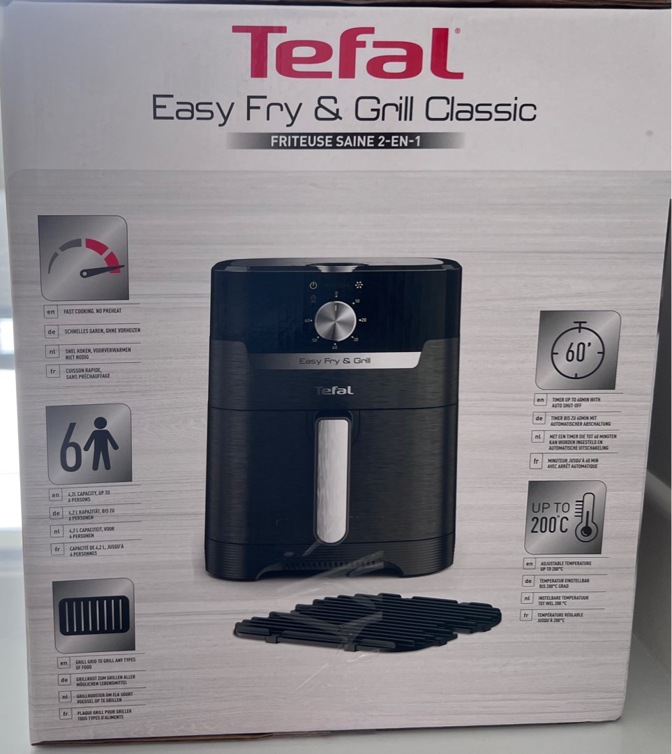 Tefal Easy Fry & Grill Classic Air Fryer, TV & Home Appliances, Kitchen ...