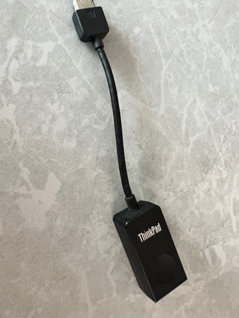 Thinkpad Ethernet Extension Adaptor Gen 2 Connector for Standard RJ45 ...