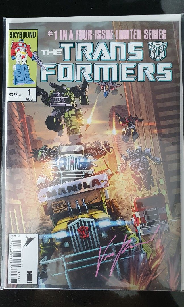 Transformers #1 SuperManila Comics Convention Exclusive Limted Variant ...