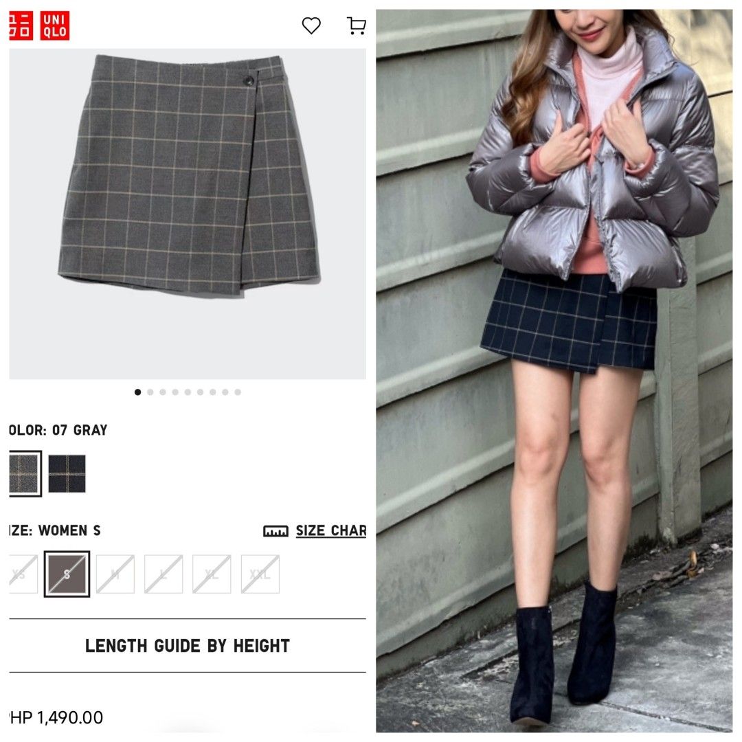 Uniqlo Smart Skort, Women's Fashion, Bottoms, Shorts on Carousell