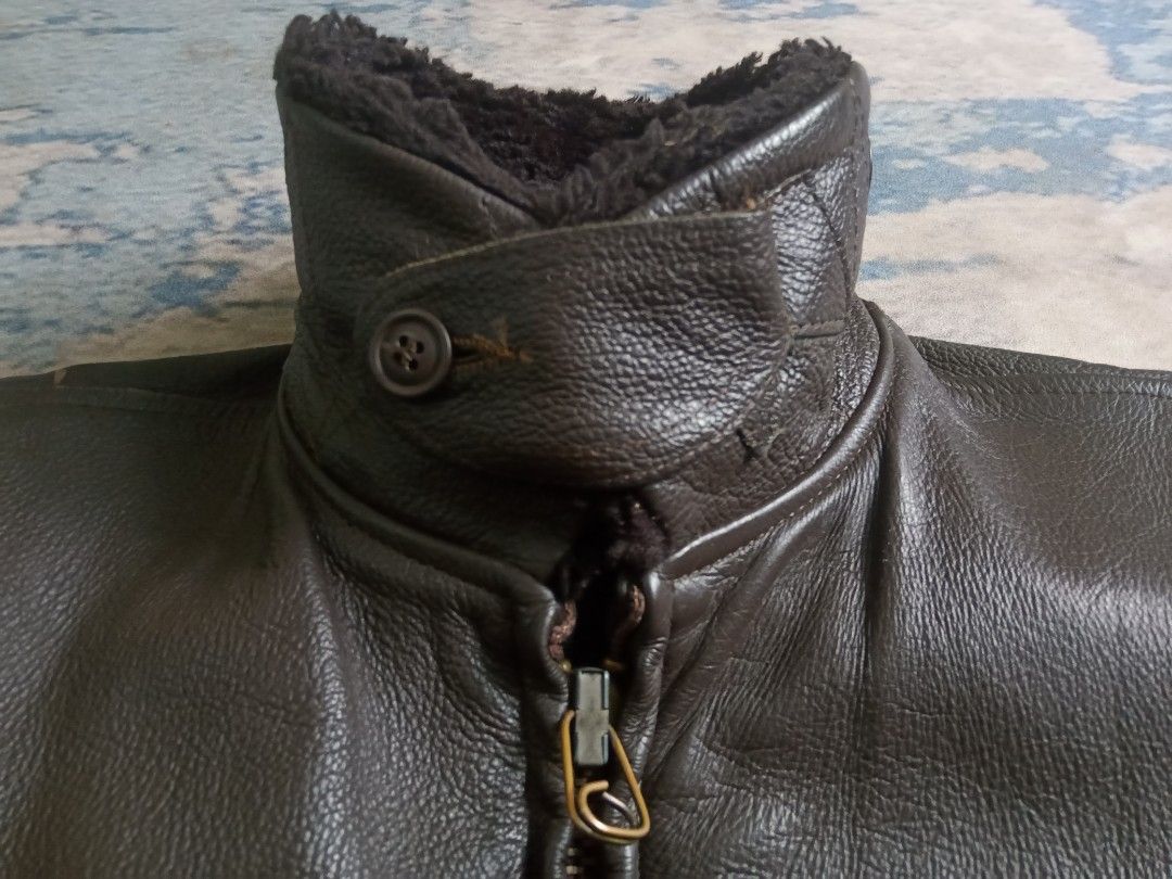 USN TYPE G-1 US NAVY JACKET FLYER INTERMEDIATE FLIGHT BOMBER JACKET ...