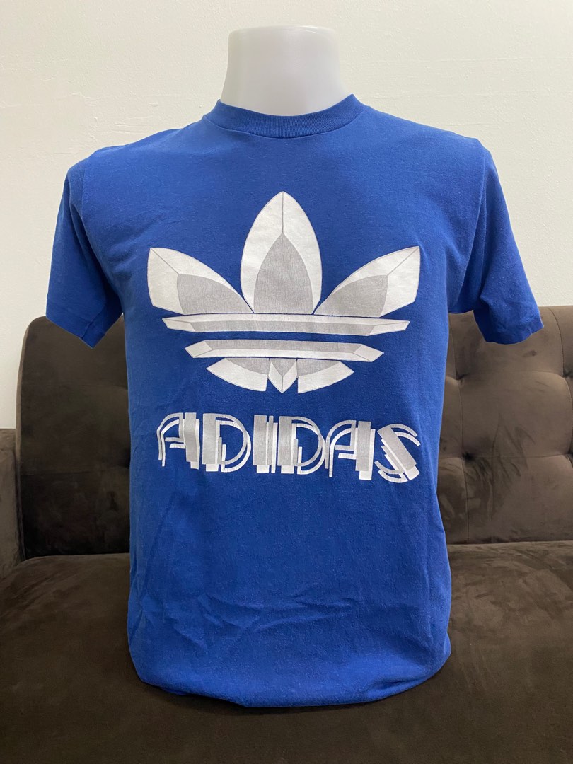 Vintage Adidas bunga, Men's Fashion, Tops & Sets, Tshirts & Polo Shirts on Carousell