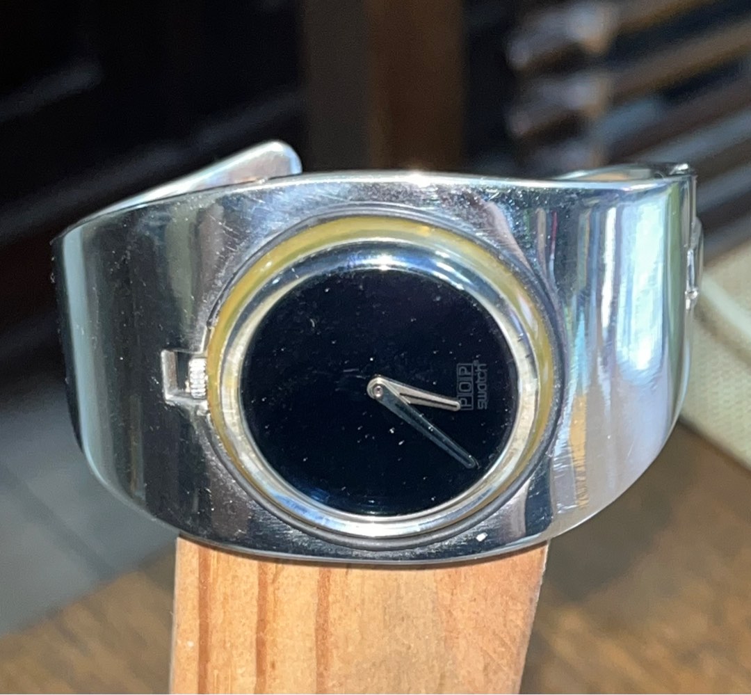 Vintage Swatch Silver Bangle Style, Luxury, Watches on Carousell