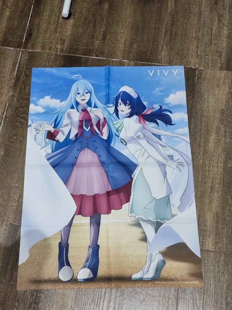 vivy fluorite eye's song cloth A3 size, Hobbies & Toys, Collectibles ...