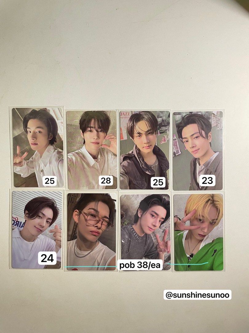 wts Enhypen romance untold album photocards jungwon heeseung sunghoon ...