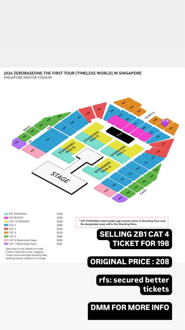 zerobaseone timeless world - zb1 - CAT 4, Tickets & Vouchers, Event ...