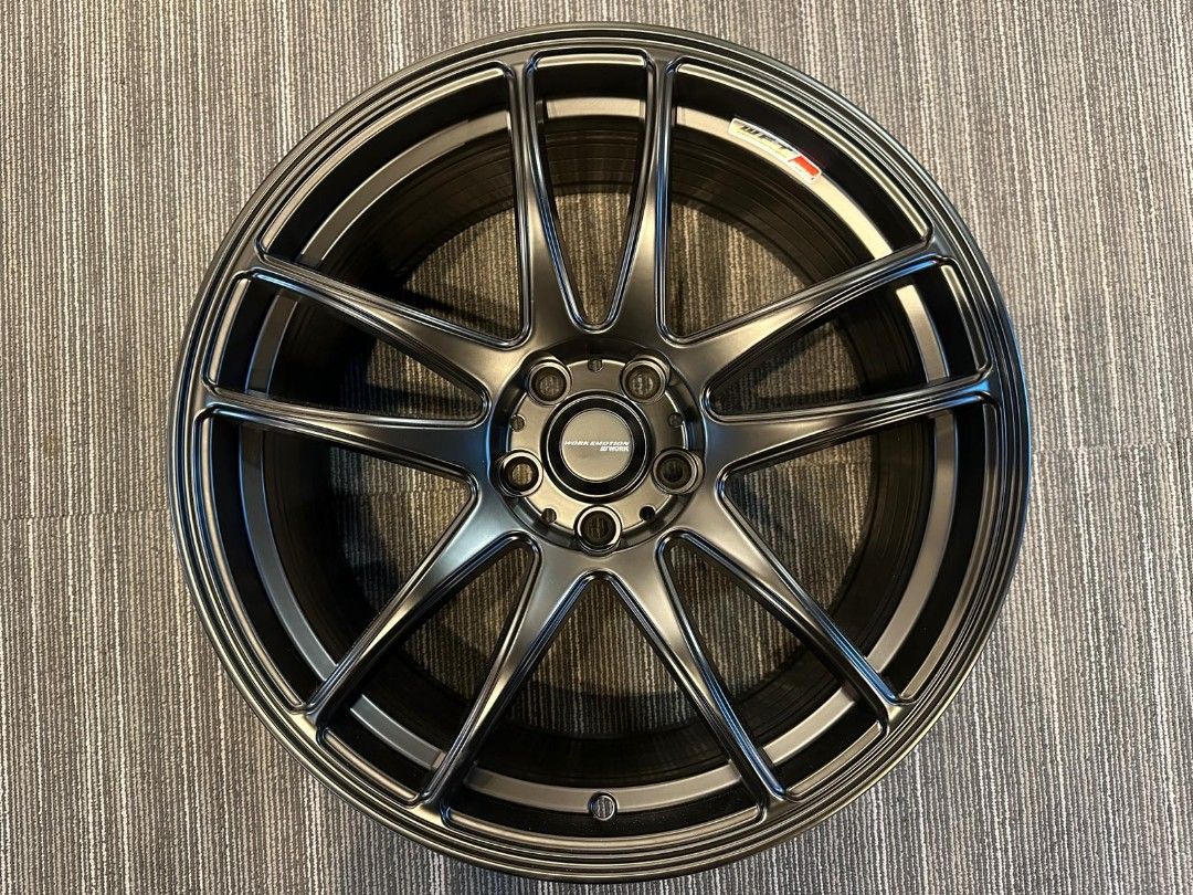 19" Work Emotion CR Flow Forming Design Rim 5x112, Car Accessories ...