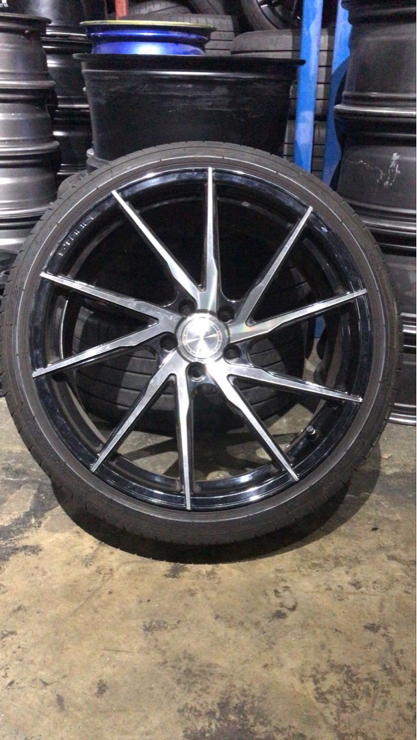 20” Staggered Stance Rims, Car Accessories, Tyres & Rims on Carousell